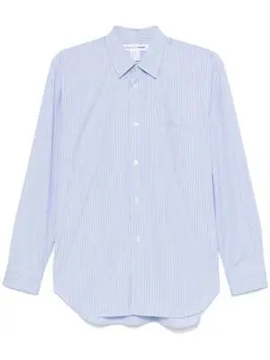 Comme Des Garçons Striped Shirt - Blue