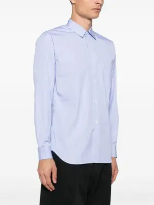 Comme Des Garçons Striped Shirt - Blue