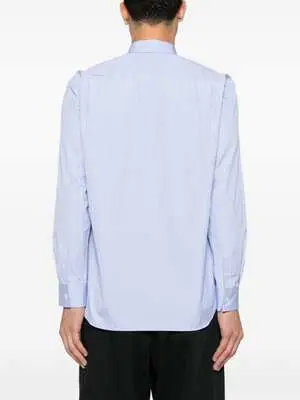 Comme Des Garçons Striped Shirt - Blue