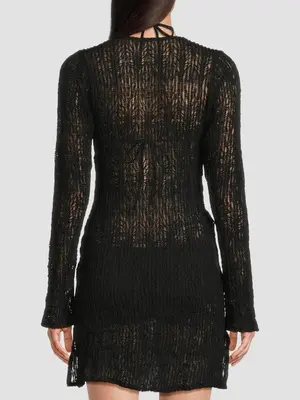 Peixoto Angie Knit Linen-blend Tunic