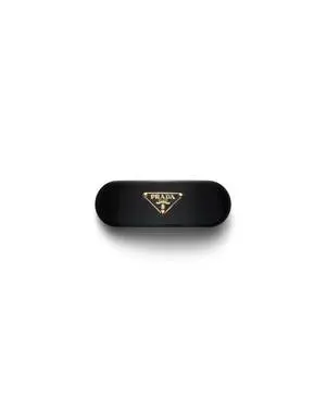 Prada Plexiglas Hair Clip - Black