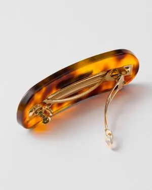 Prada Plexiglas Hair Clip