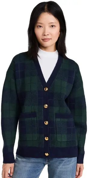 Checked Cardigans