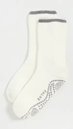 Falke Cuddle Pads Crew Socks - Off White