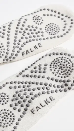 Falke Cuddle Pads Crew Socks - Off White