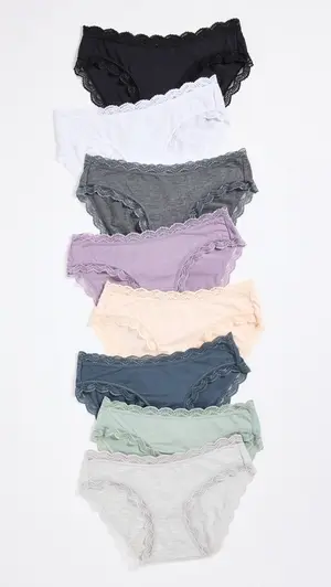 STRIPE & STARE Original Knickers 8 Pack - The Ultimate Basics
