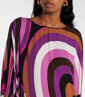 Emilio Pucci Iride Garza Kaftan - Pink