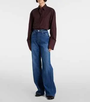 RE/DONE 70s High-rise Wide-leg Jeans - Blue