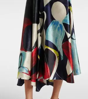 ROKSANDA Adriana Printed Midi Dress - Multicoloured