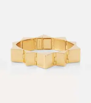 Alaïa Pyramid Bangle - Gold