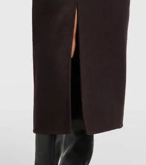 Proenza Schouler White Label Adrian Wool-blend Midi Skirt