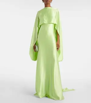 ROKSANDA Caped Maxi Gown