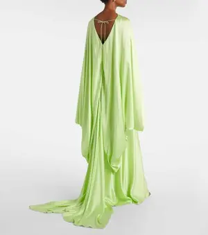ROKSANDA Caped Maxi Gown