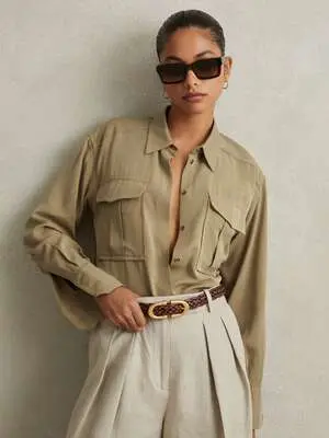 Reiss Pocket Shirts For Women