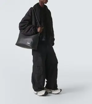 Balenciaga Large Leather Messenger Bag