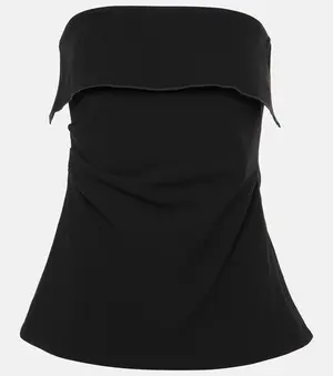 Proenza Schouler Felicity Strapless Crepe Top