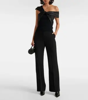 Simkhai Celiana Taffeta Top