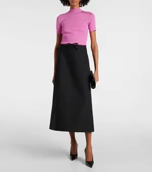 Oscar De La Renta Jersey Top