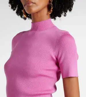 Oscar De La Renta Jersey Top