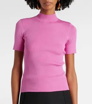 Oscar De La Renta Jersey Top