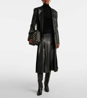 Proenza Schouler White Label Mackenzie Chenille Turtleneck Top