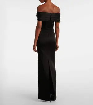 Rebecca Vallance Lia Bustier Gown - Black