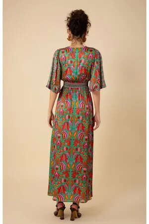 Hale Bob Felicity Maxi Dress - Green