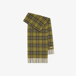 Burberry Check Cashmere Scarf Acre