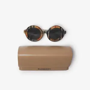 Burberry Round Sunglasses - Archive Beige