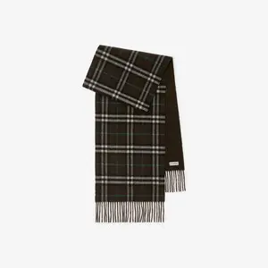 Burberry Reversible Check Cashmere Scarf Snug