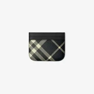 Burberry Check Card Case
