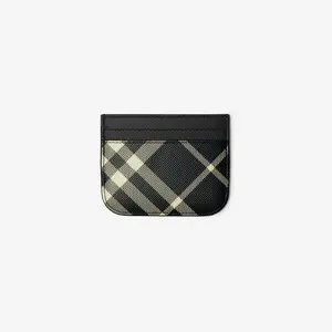Burberry Check Card Case