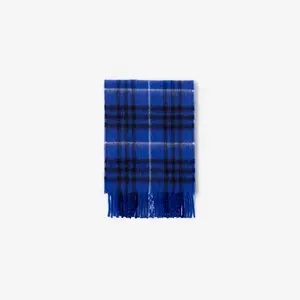 Burberry Narrow Check Cashmere Scarf