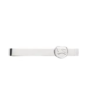 Burberry Ekd Stamp Tie Bar - Silver