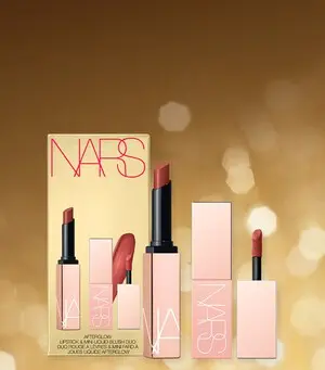 NARS Afterglow Lipstick & Mini Liquid Blush Duo