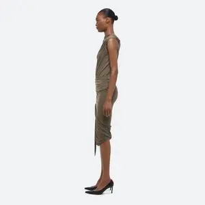 Helmut Lang Wind Draped Skirt - Olive