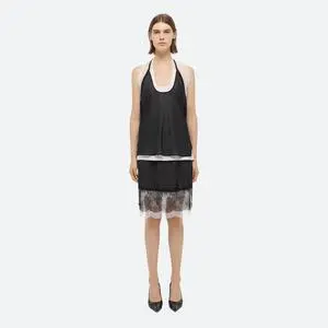 Helmut Lang Lace Slip Skirt