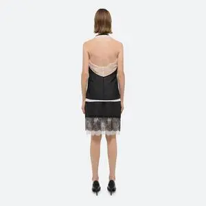 Helmut Lang Lace Slip Skirt
