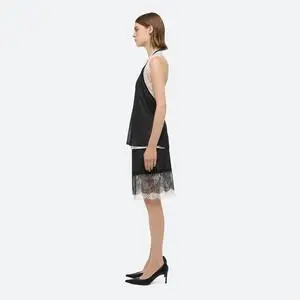 Helmut Lang Lace Slip Skirt