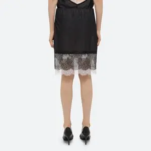 Helmut Lang Lace Slip Skirt