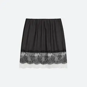 Helmut Lang Lace Slip Skirt