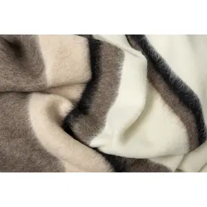 BLACKSAW Kimura Heirloom Alpaca Blanket - Earth