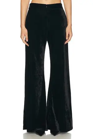 PatBO Velvet Wide Leg Pant