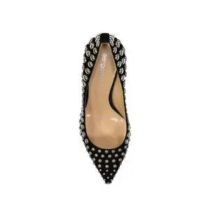 SERGIO ROSSI Godiva 075 Studded Leather Pumps