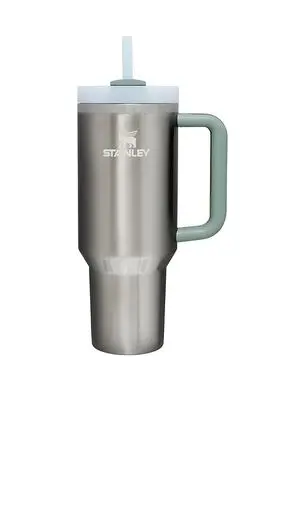 STANLEY STANLEY The Quencher H2.O Flowstate Tumbler 40oz In Metallic Silver. Stainless Steel Shale