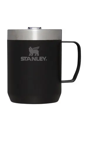 STANLEY The Stay-hot Camp Mug In Black - Black 2.0