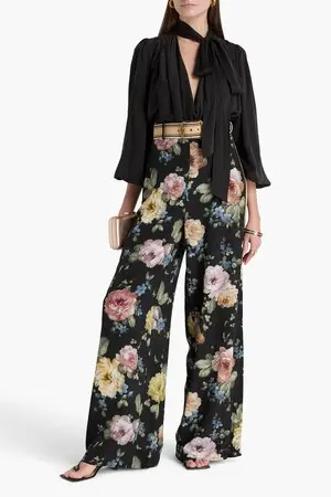 Zimmermann Pussy-bow Silk Blouse
