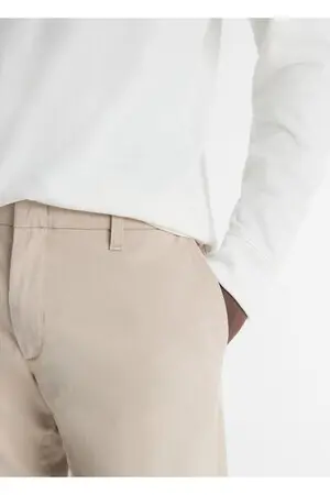 Vince Dylan Slim Cotton Chino Pant - Natural