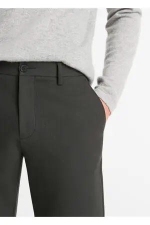 Vince Owen Athletic Wool Suiting Pant - Black
