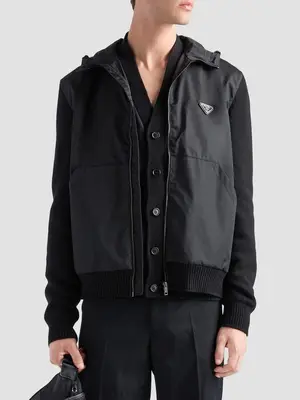Prada Cashmere And Wool Cardigan